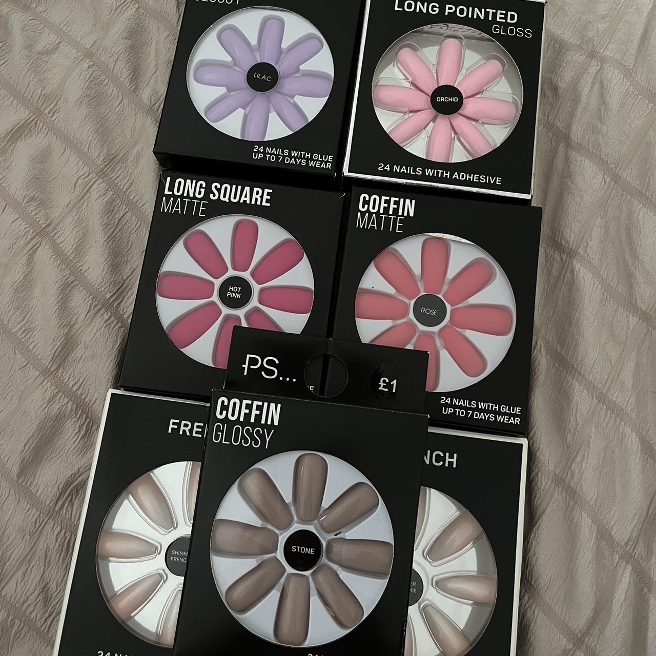 Primark sold out long pointed/coffin nails. Postage... - Depop