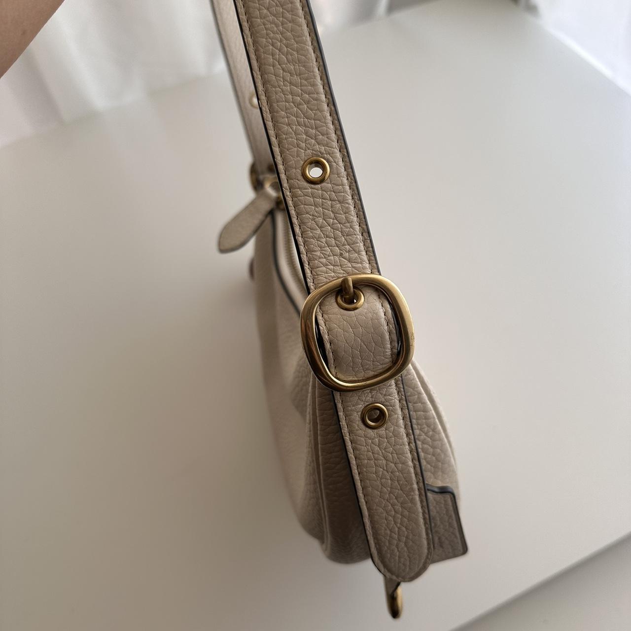 NOT SELLING THE CHARM White Coach Luna Bag ($RP... - Depop