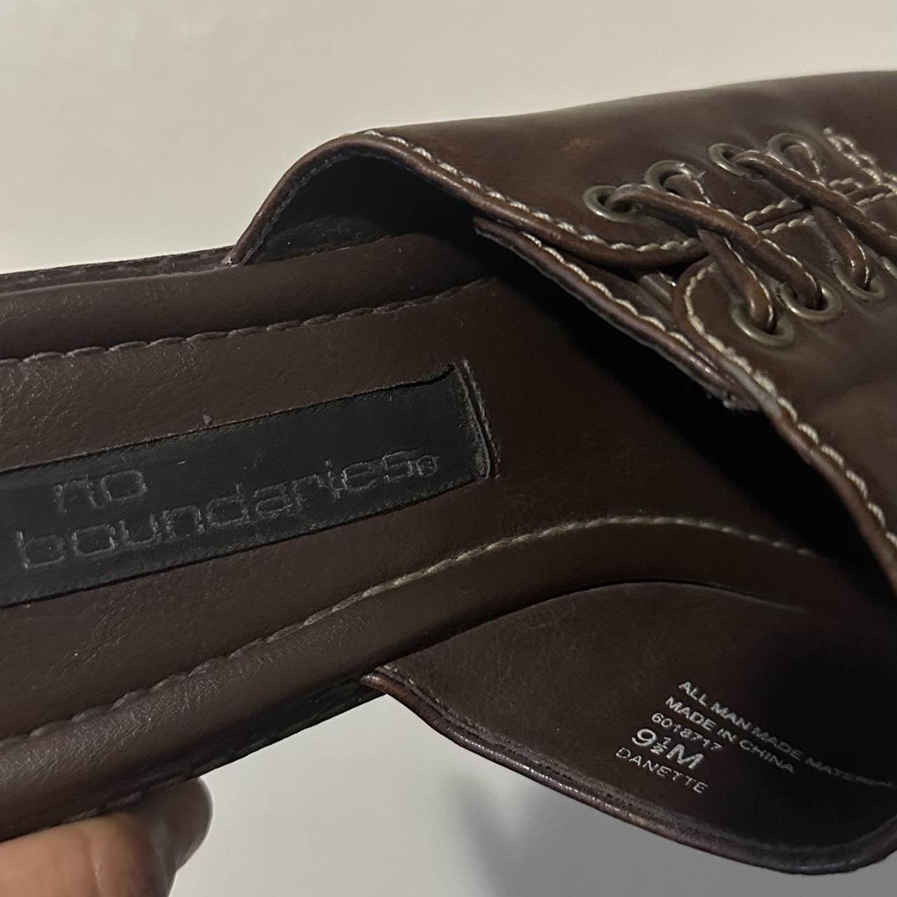 Vintage No boundaries brown platform’s Super... - Depop