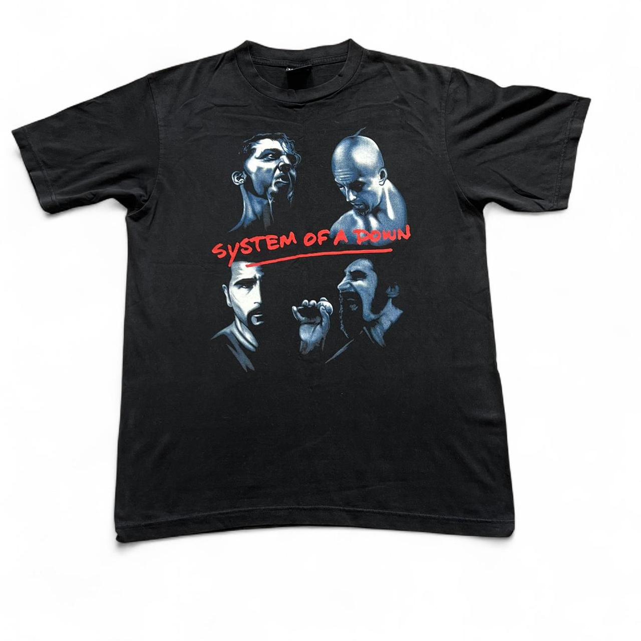 System of a Down t shirt in size large Print on... | Depop