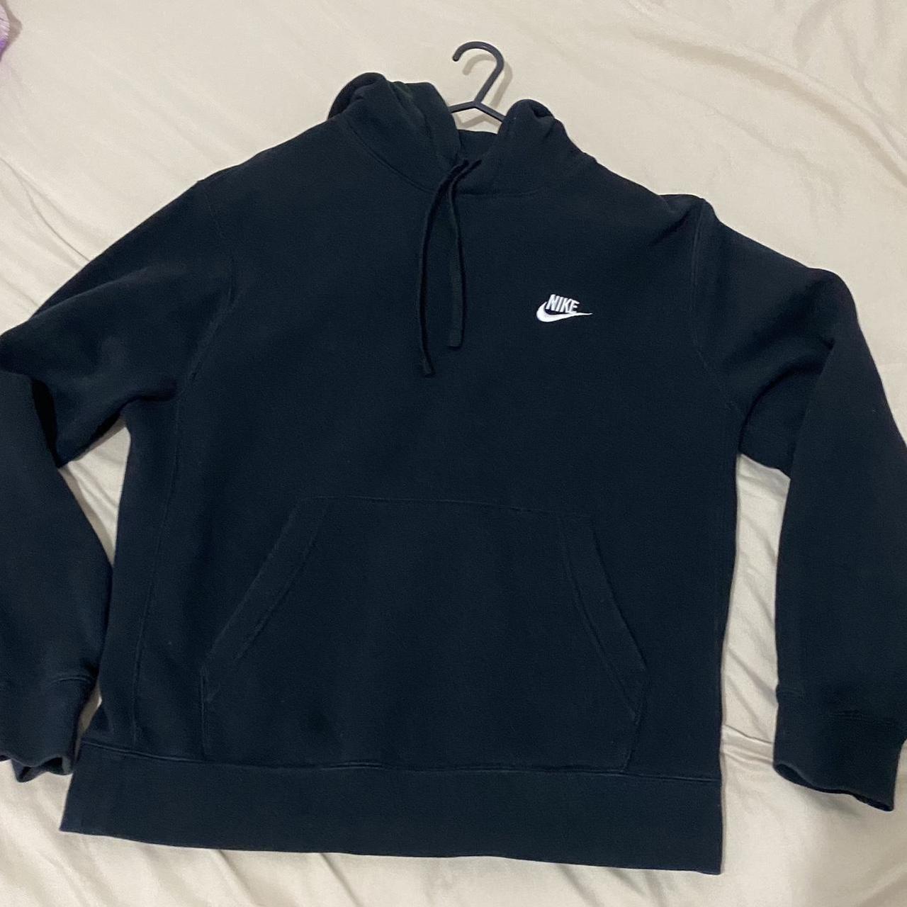 Black NIKE Hoodie. Not my style anymore 🥲 Worn a... - Depop