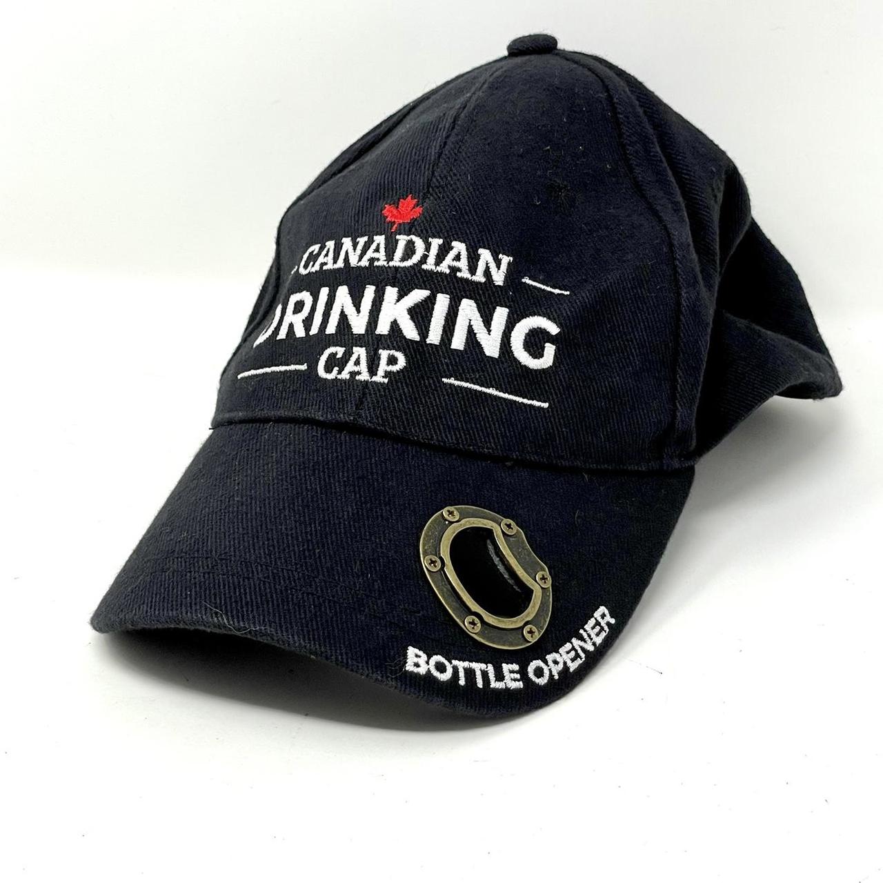 Canadian Drinking Cap Baseball Hat With Bottle... - Depop