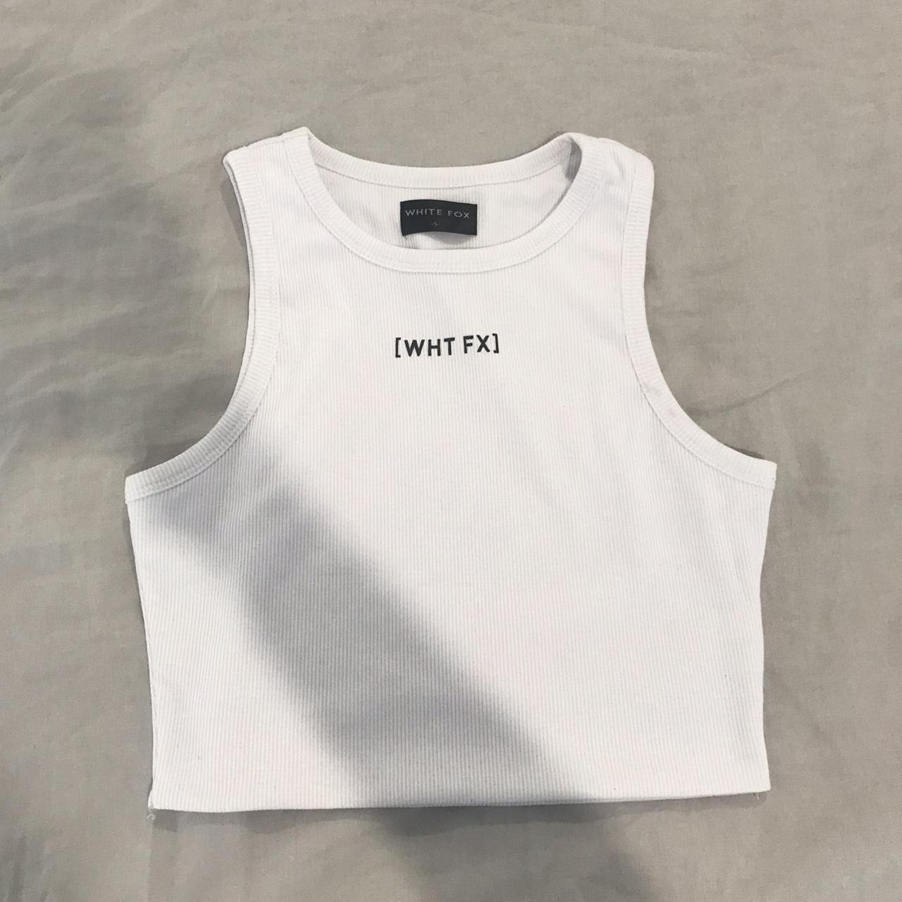 White fox crop Brand new - Depop