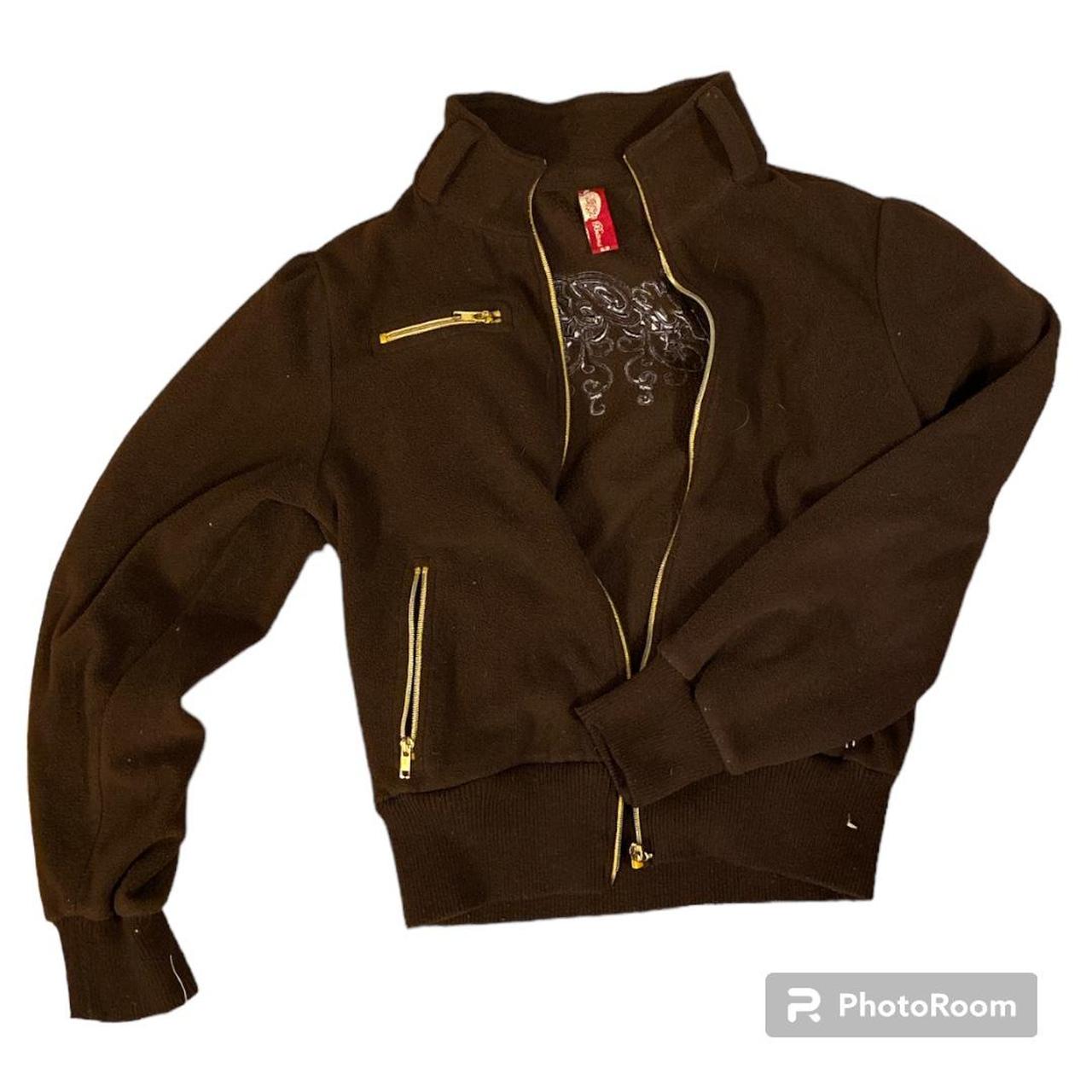 really adorable and comfortable apple bottom jacket!... - Depop