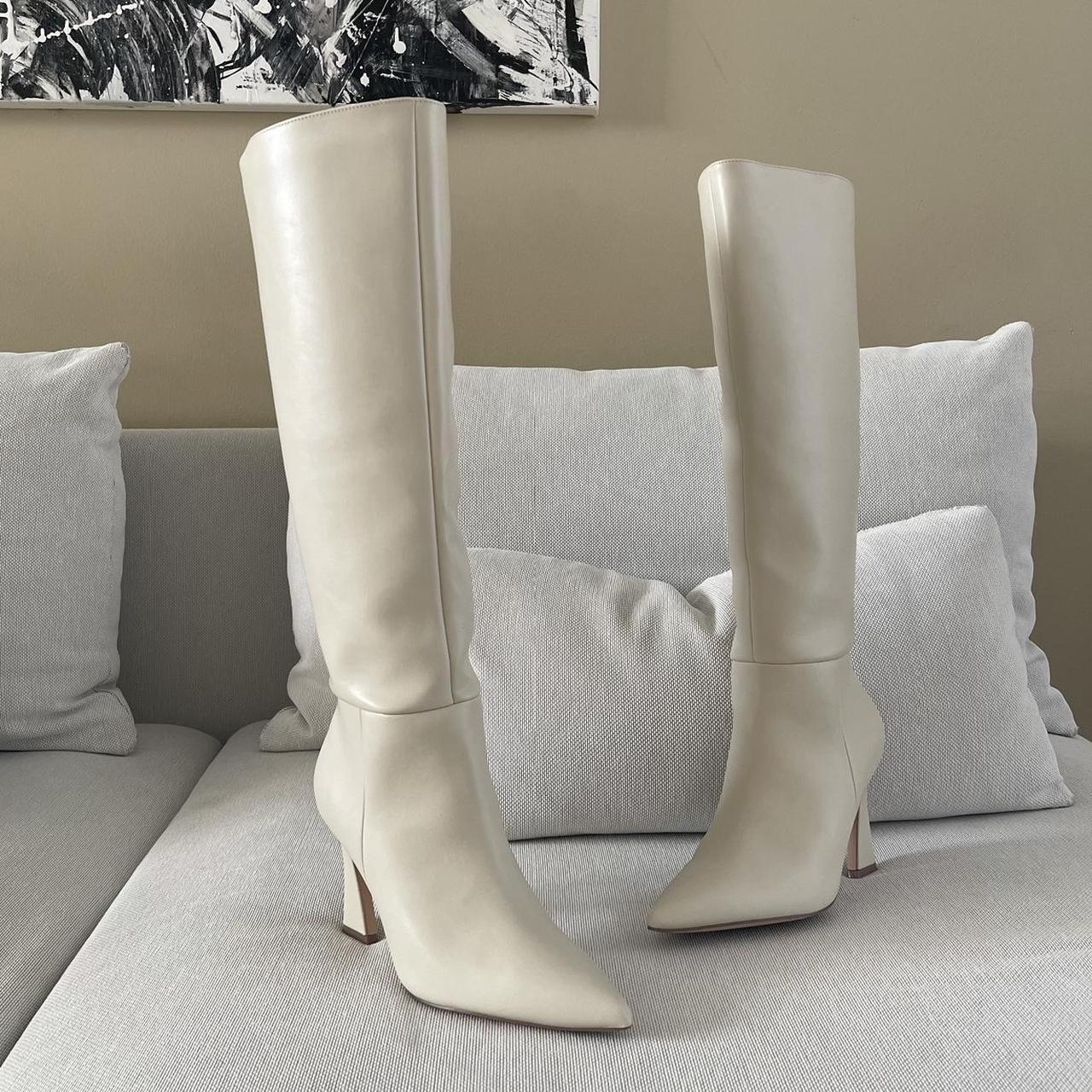 JustFab Alice Heeled Boots Brand: JustFab Size: US... - Depop