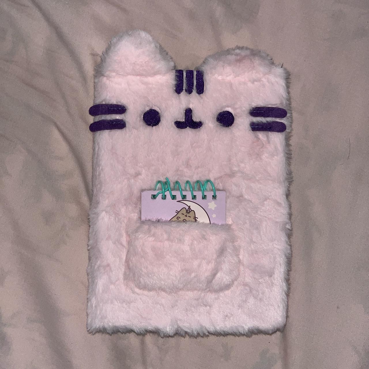 Pusheen fluffy notebook 💖 Official Pusheen... - Depop