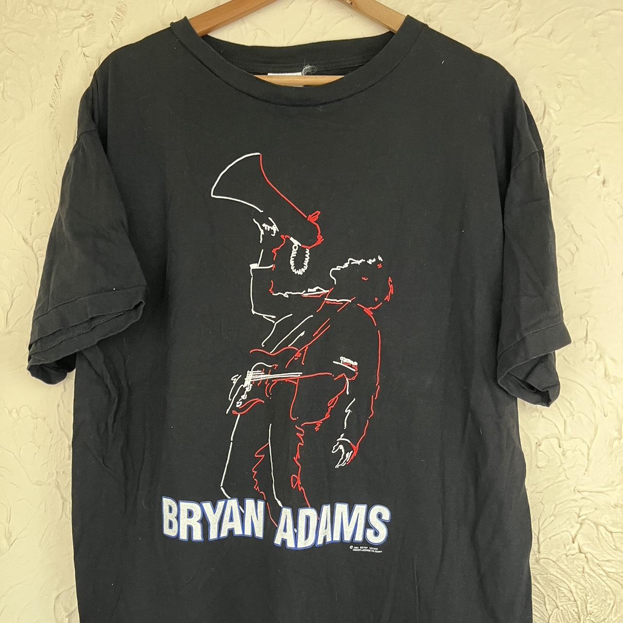 Bryan Adams band t shirt tour 1991 - 1992 90s... - Depop