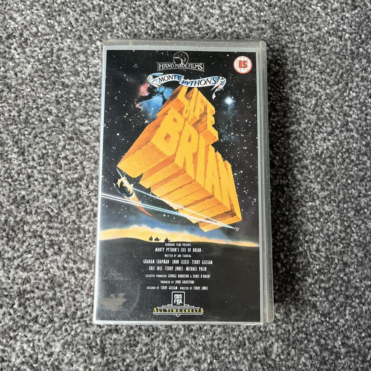 Vintage Monty Pythons The Life of Brian VHS CBS Fox... - Depop