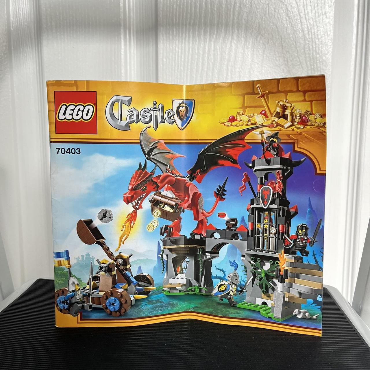 Lego Castle Dragon Mountain Set 70403 2013 castle... - Depop