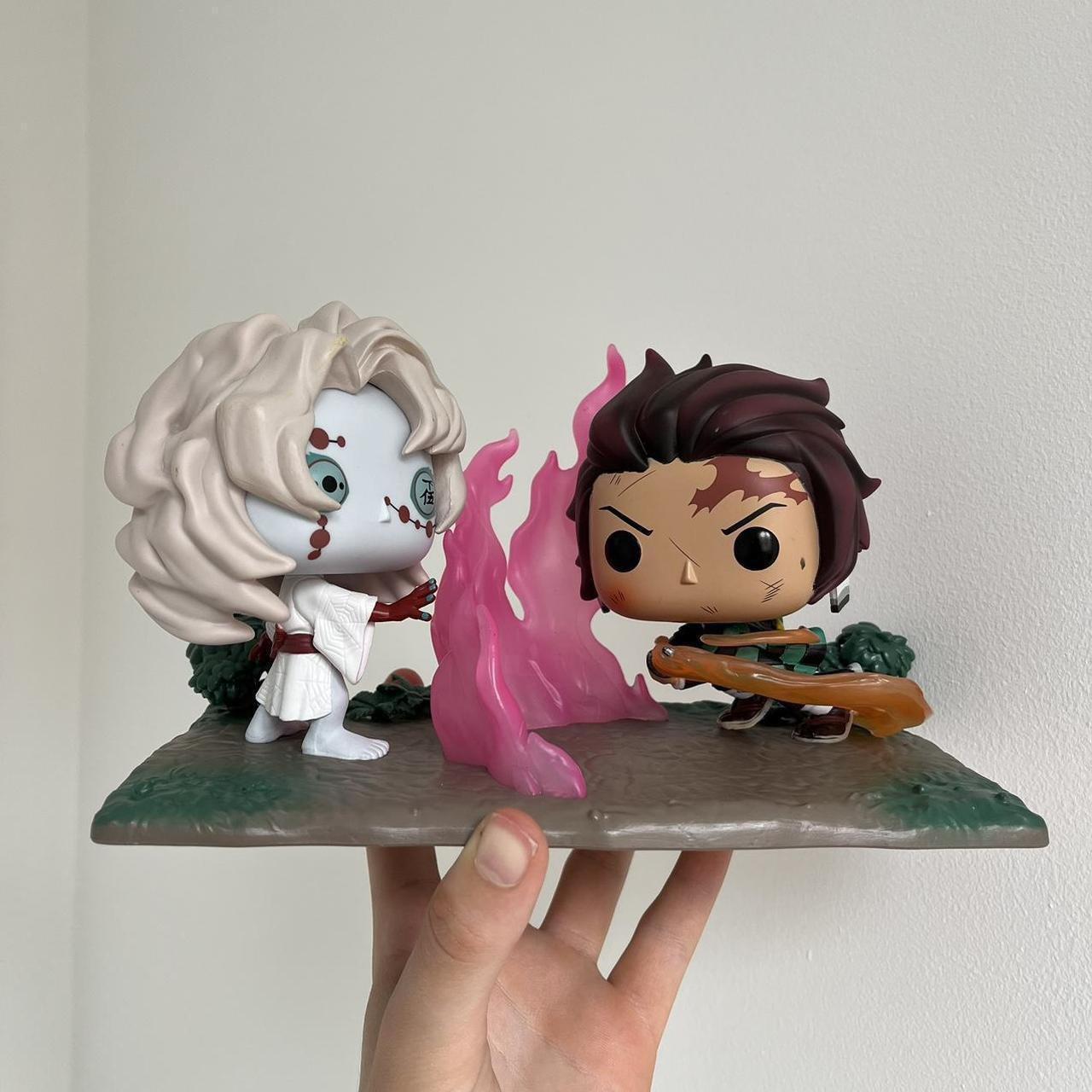 Tanjiro vs Rui Funko Pop Demon Slayer Funko Pop... - Depop