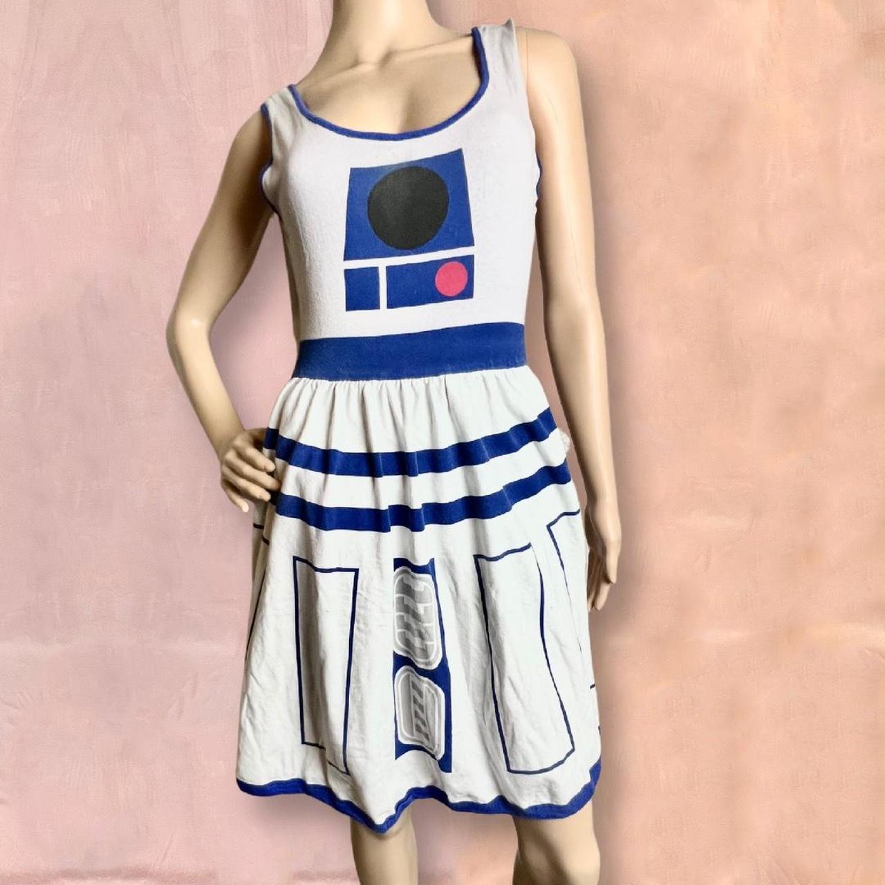 Her Universe Star Wars R2-D2 A-Line Dress Her... - Depop