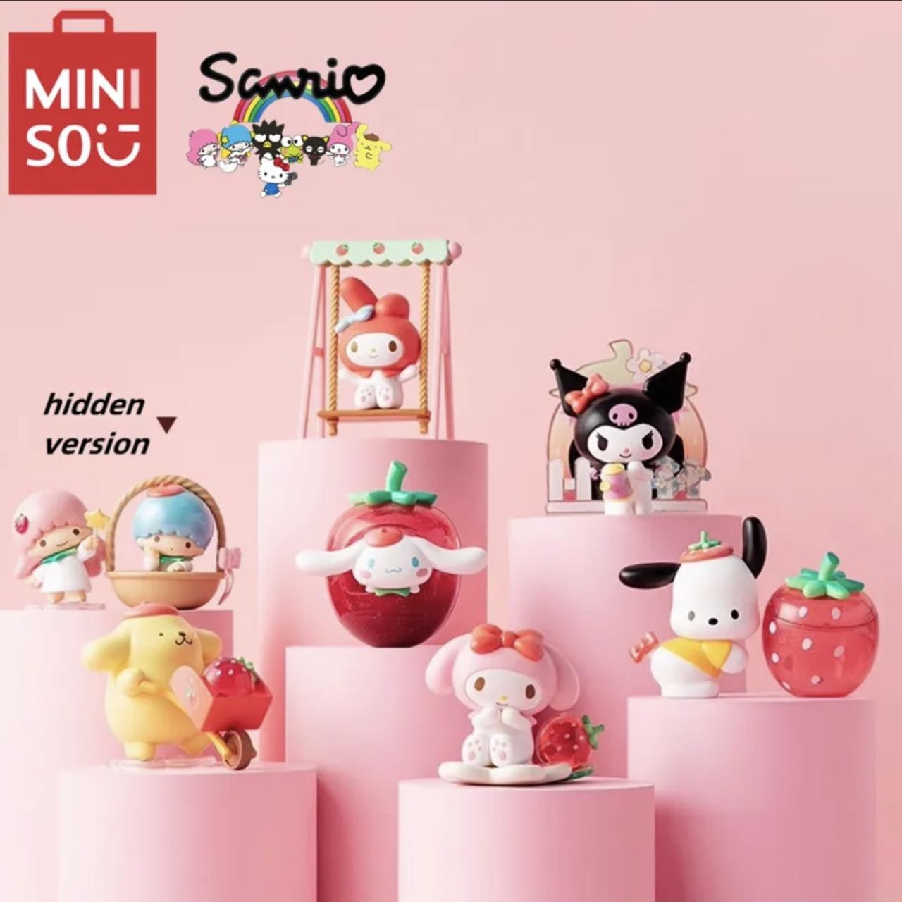 Miniso x Sanrio Strawberry Character Figure Blind... - Depop