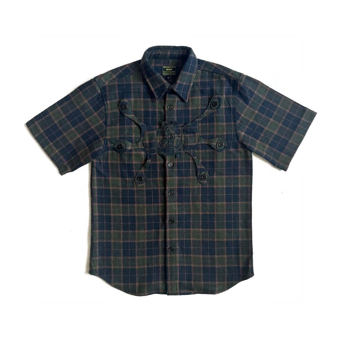 Happy99 Flannel Button Up - size medium - opened... - Depop