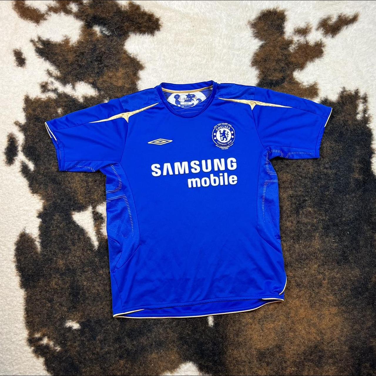 Umbro Chelsea Samsung Mobile Soccer Jersey Have all... - Depop