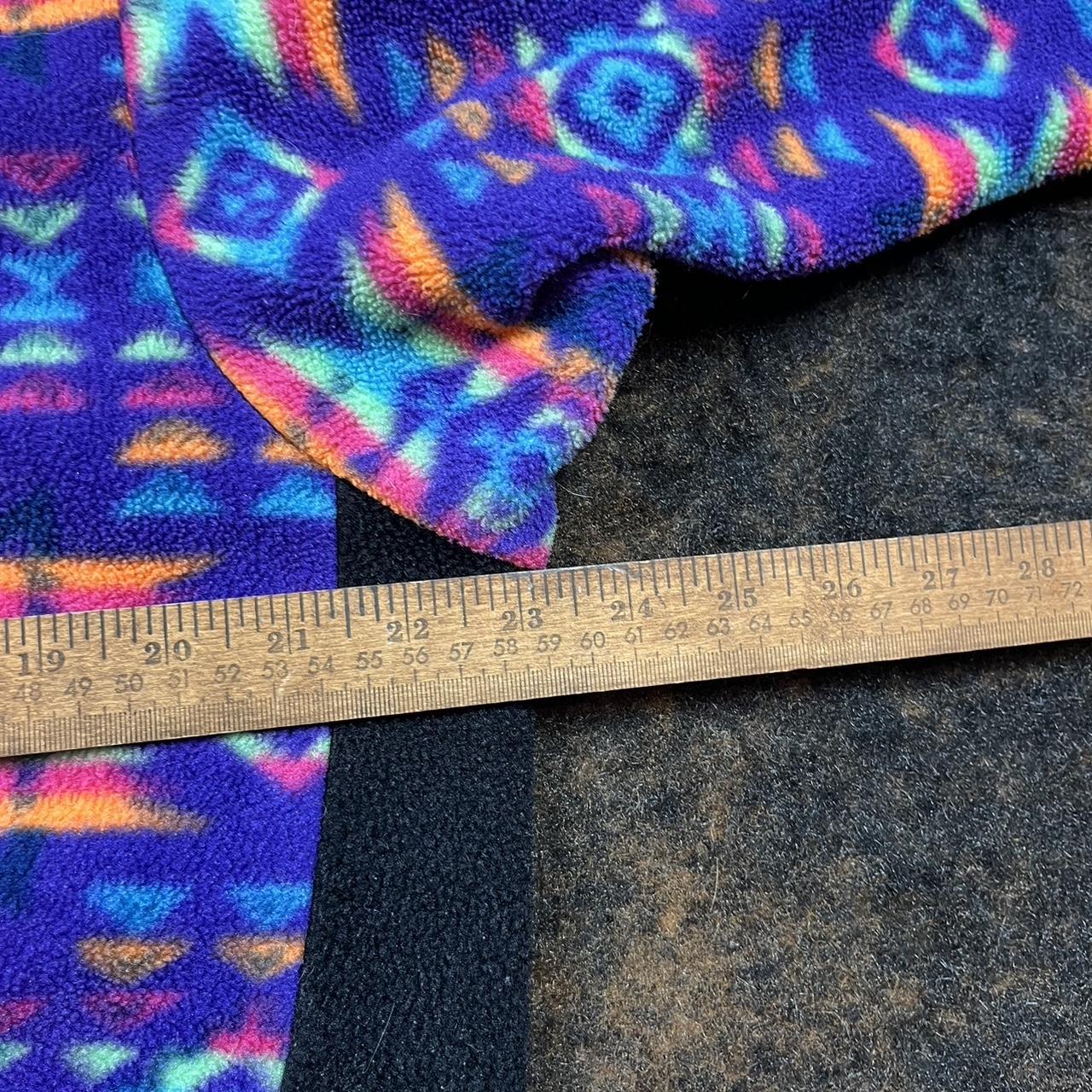Vintage REI Full Zip Aztec Pattern Fleece Jacket... - Depop