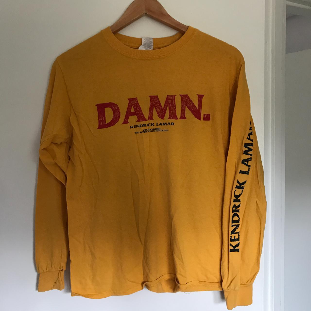 Kendrick Lamar Damn merchandise long sleeved t shirt... - Depop
