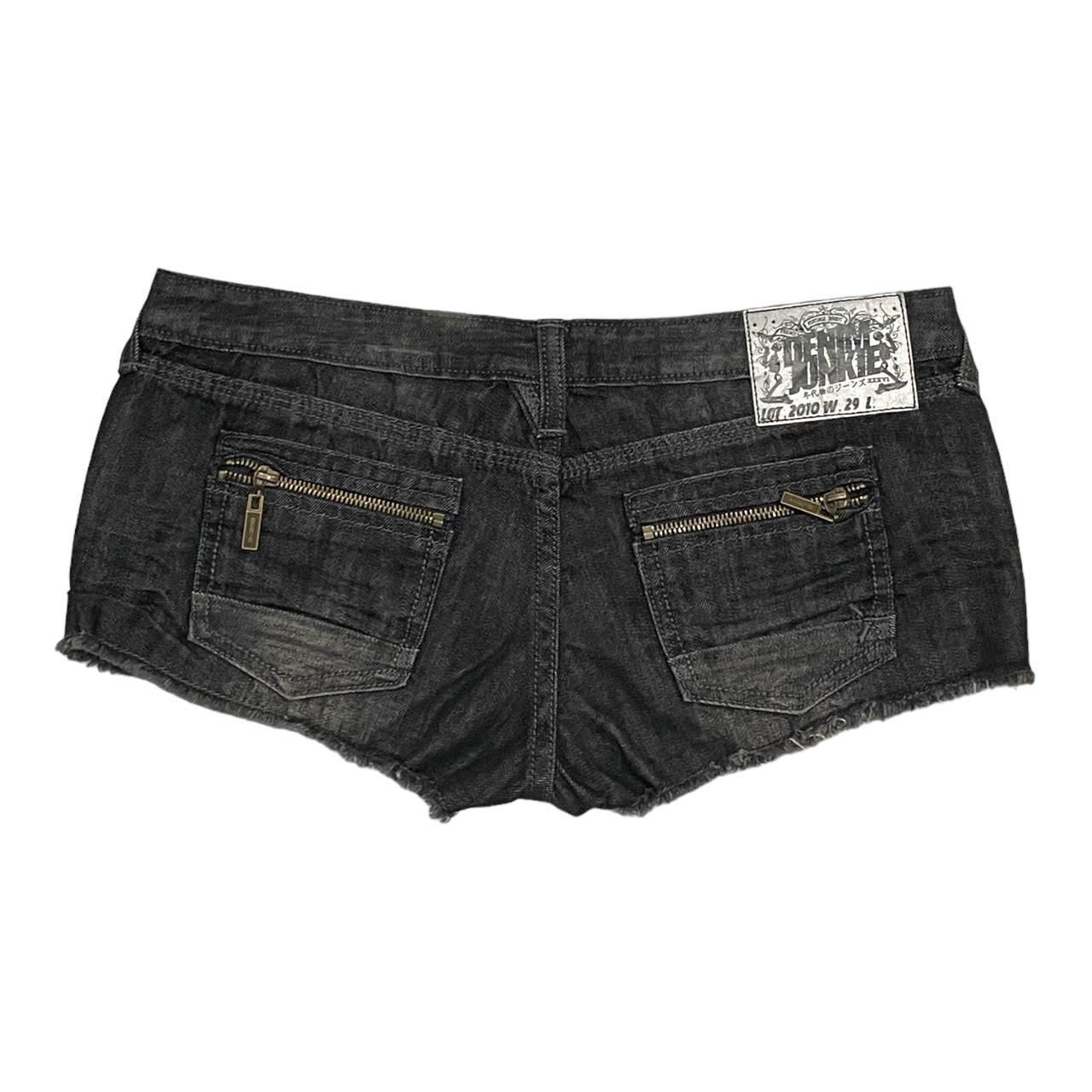 Denim junkie booty shorts - size 29 - Depop