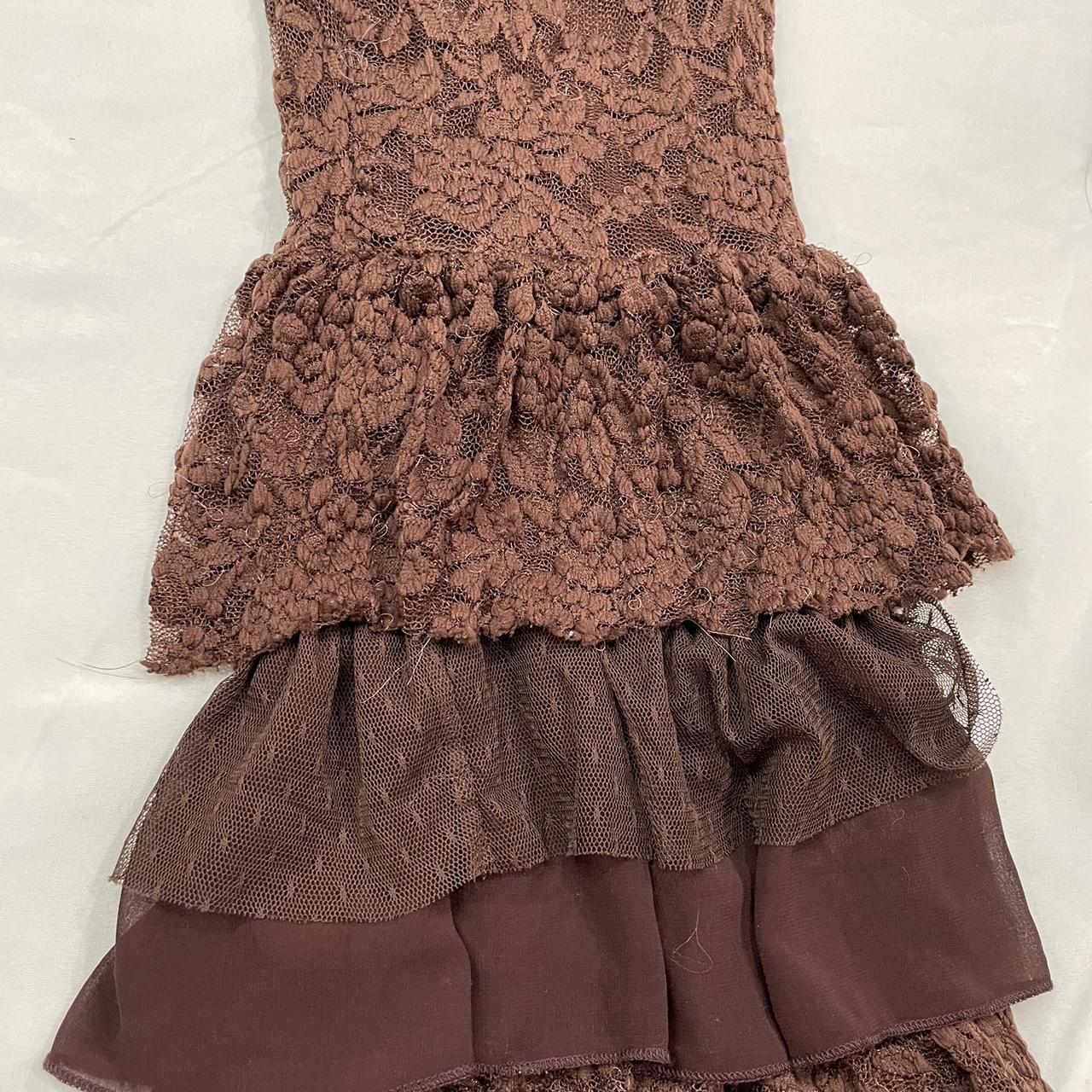 Stretchy lace flares - size L-XL - elastic... - Depop