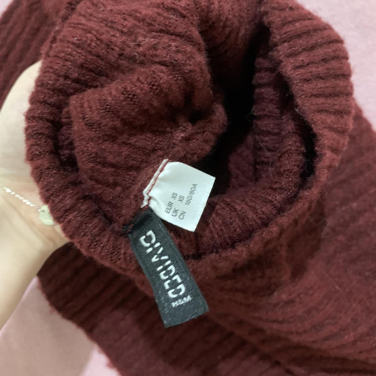 *OPEN TO OFFERS* Deep red H&M jumper. Cosy... - Depop