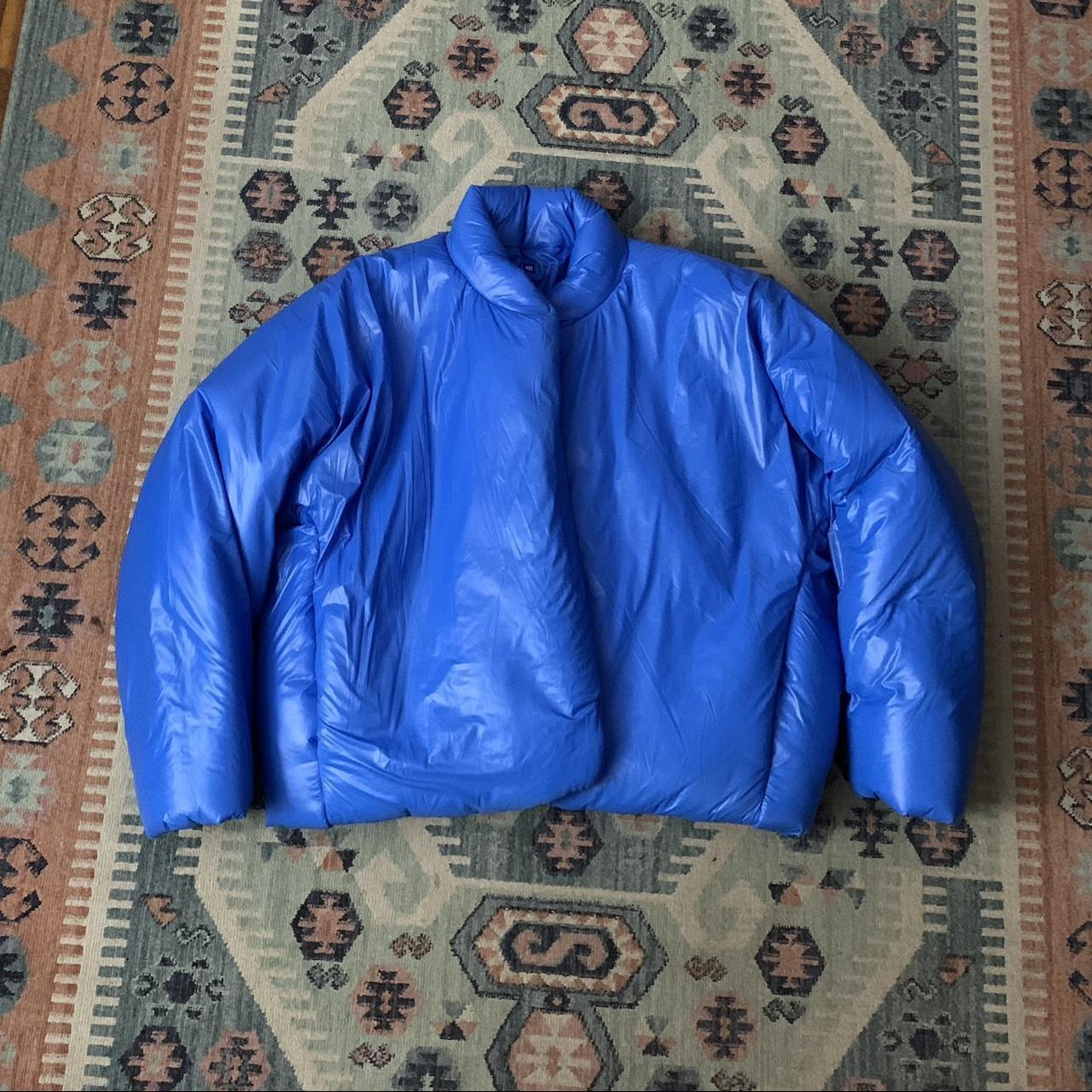 Men’s Gap Yeezy Kayne west round puffer jacket/coat.... - Depop