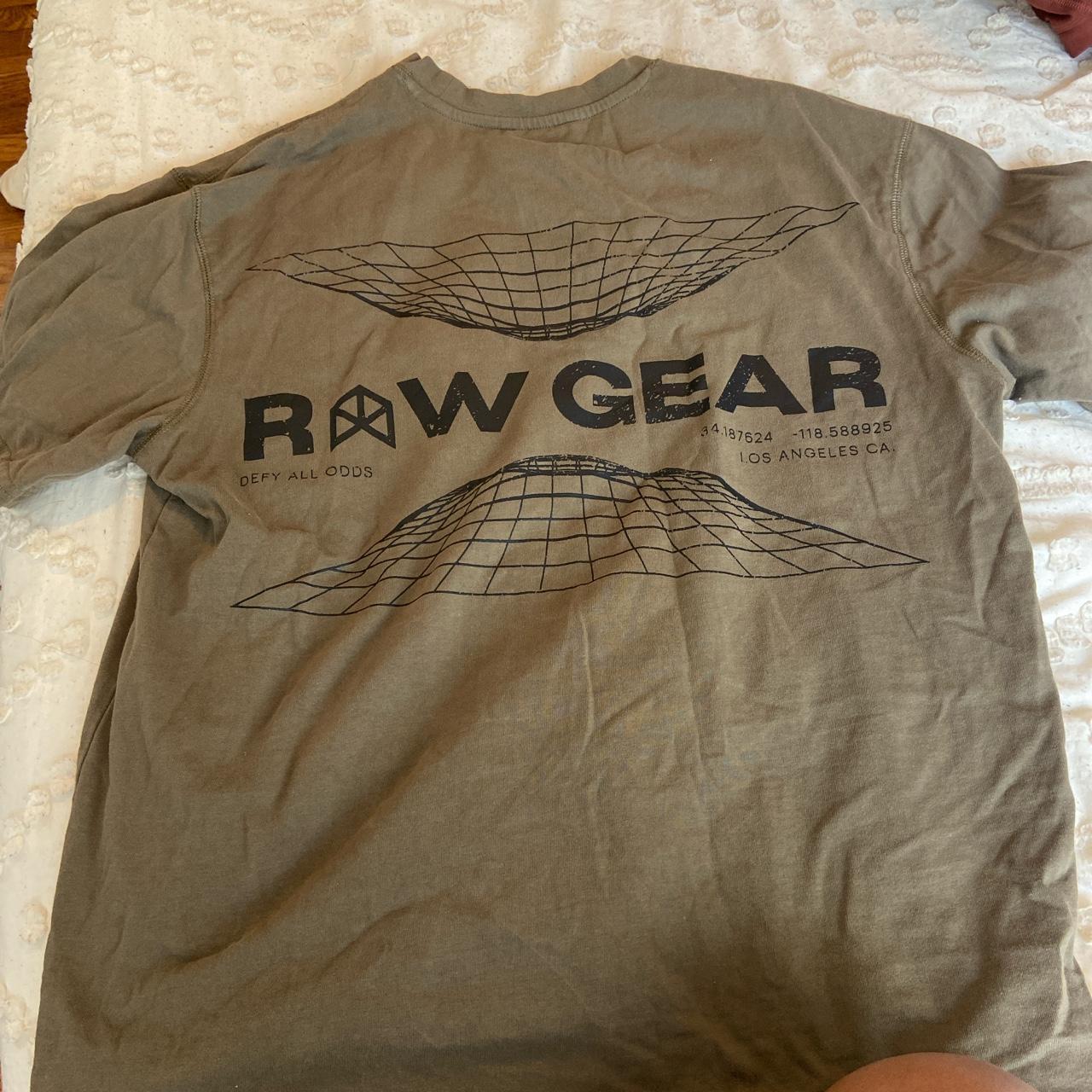 rawgear pump shirt - Depop