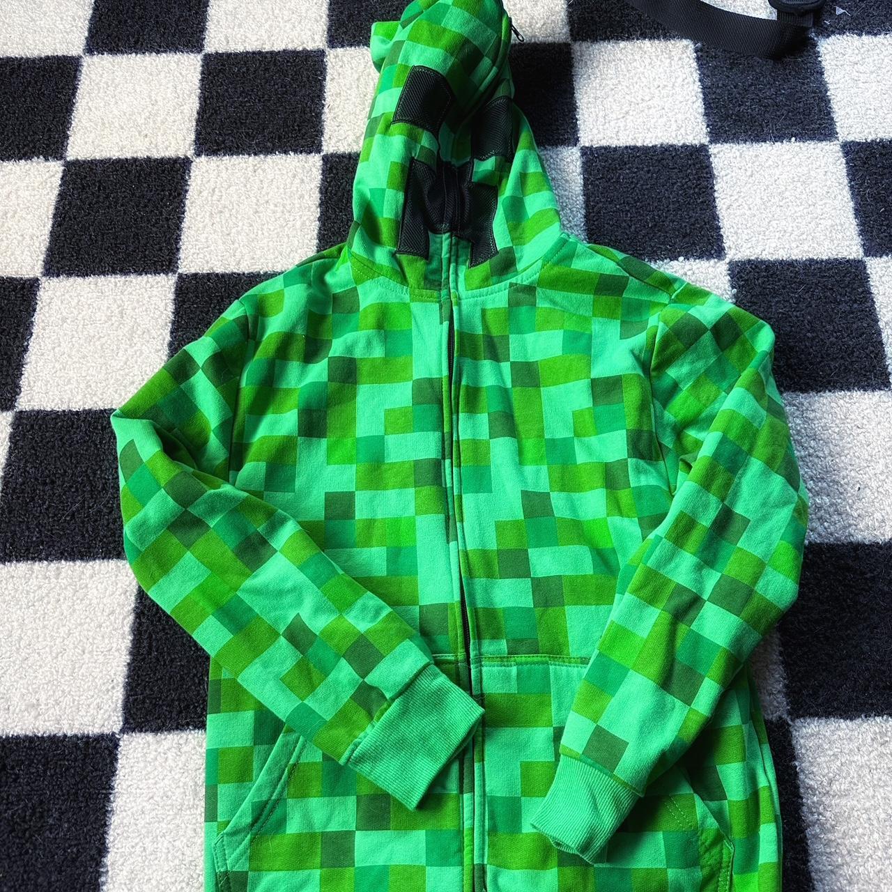Minecraft creeper hoodie Major 2010’s scene kid... - Depop