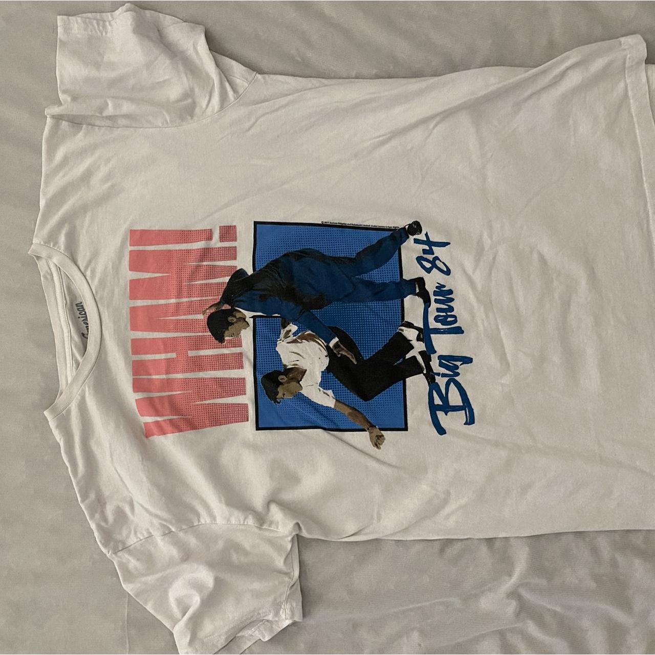WHAM! shirt Wham tee Size:XL - Depop