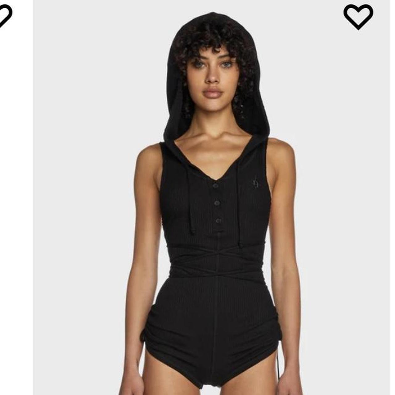 Dolls kill DARKER WAVS replay replay hooded... - Depop