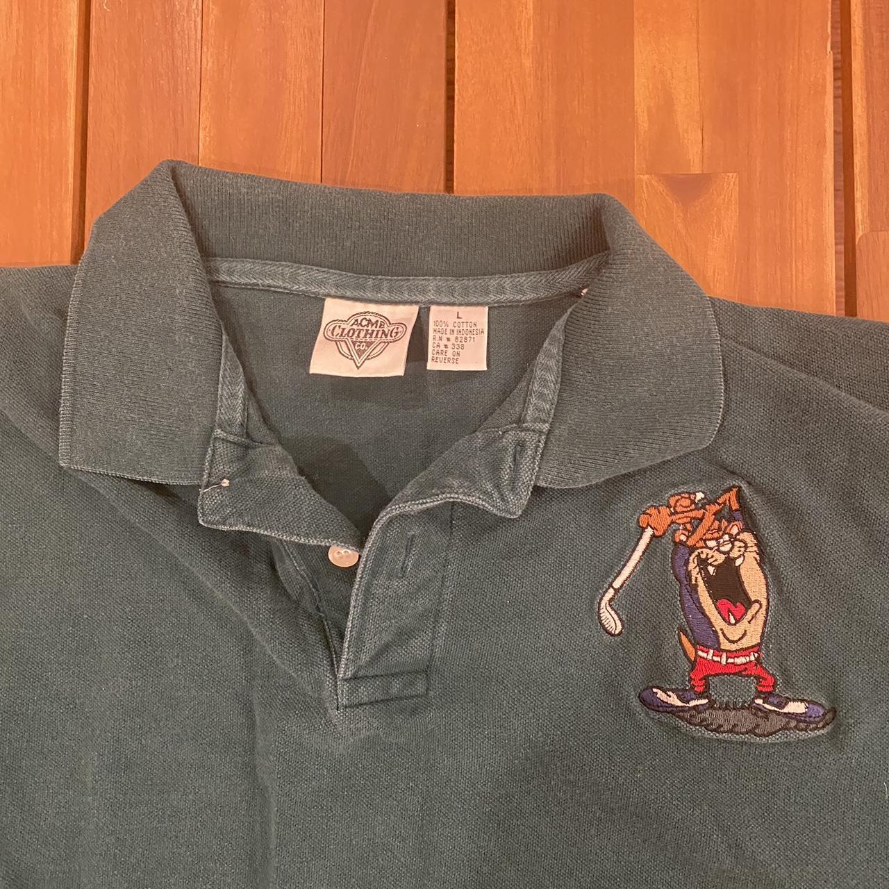 Acme Clothing Men's Green Polo-shirts | Depop