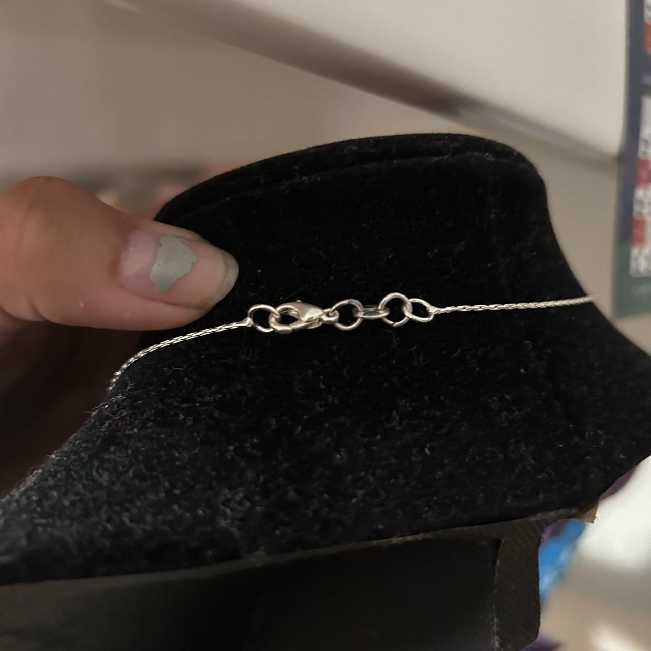 silver spider man chain necklace hand made NO... - Depop