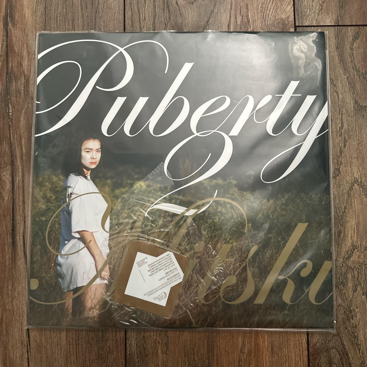 Mitski Puberty 2 on black vinyl, has been opened but... - Depop