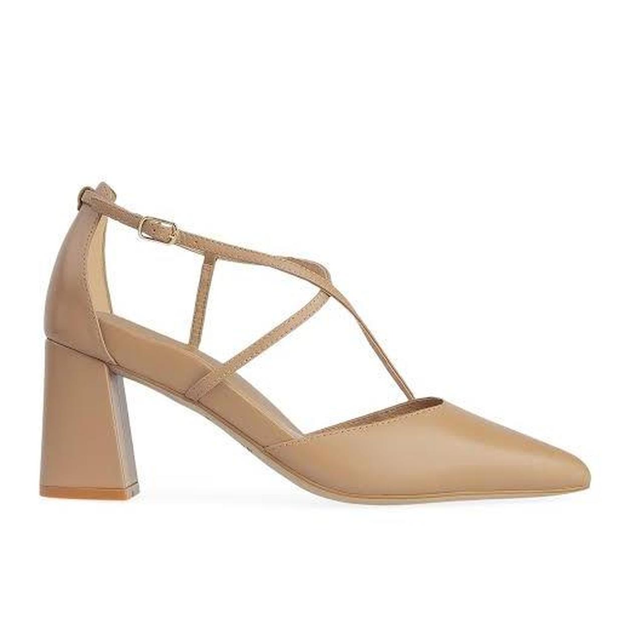 Bared footwear Rosella 2 Taupe Heels Size 38 Like... - Depop