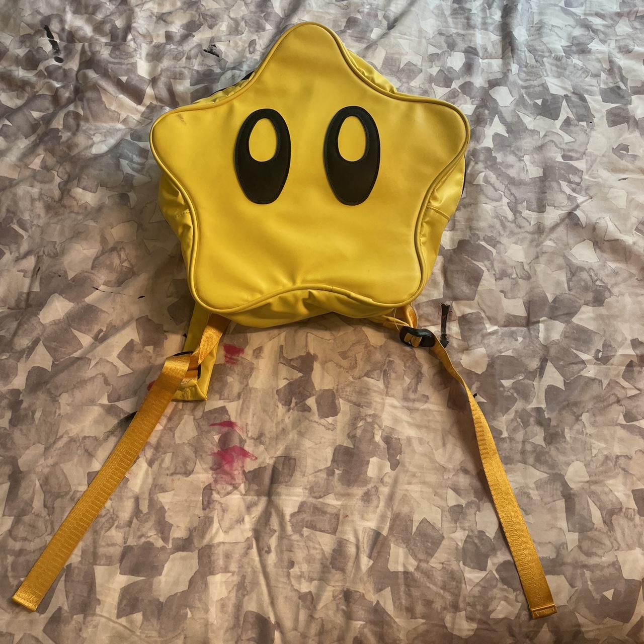 YELLOW STAR BACKPACK - Depop
