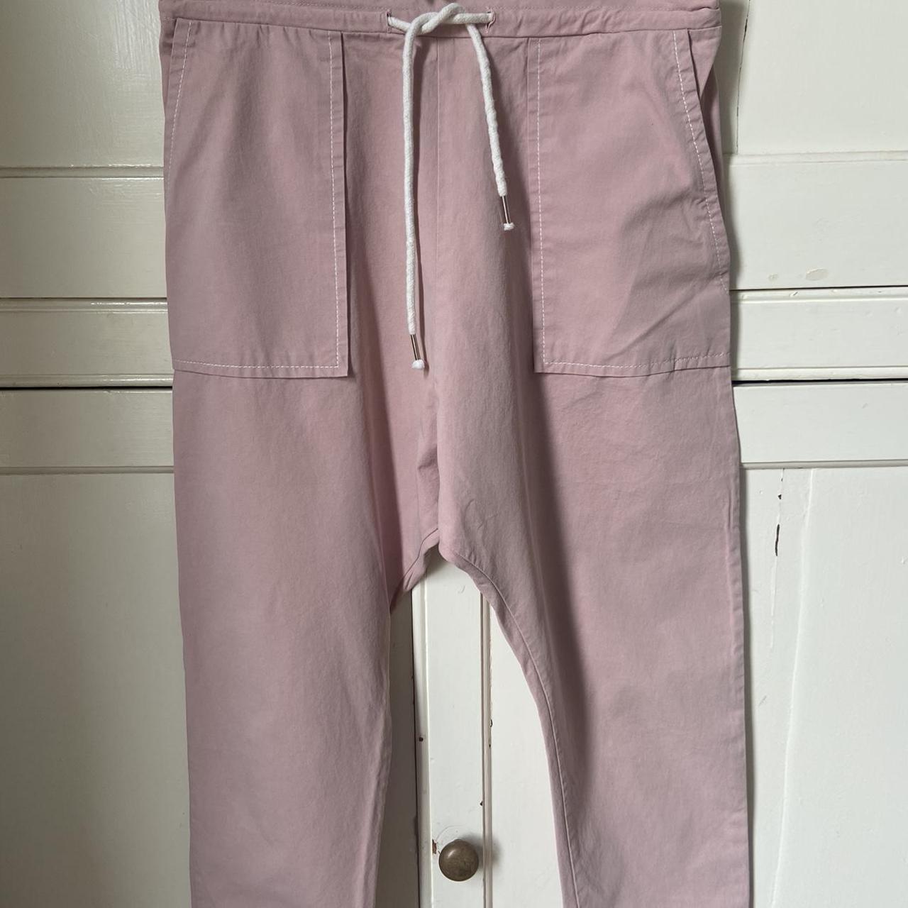 Morrison Dusty Pink drop crotch pant Size 0 Perfect... - Depop