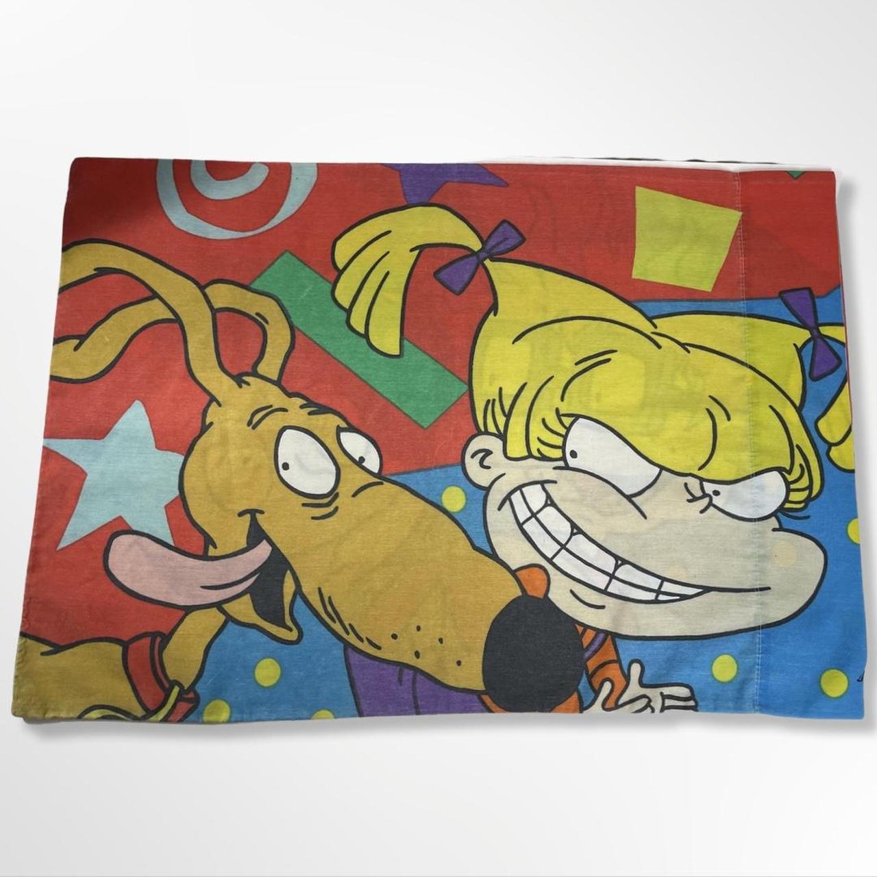 Rugrats Pillow Case: vintage 90s Rugrats Nickelodeon... - Depop