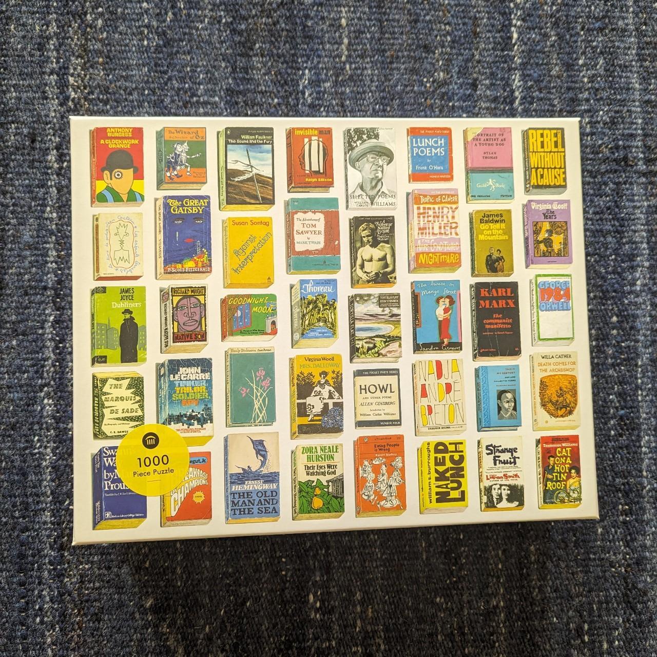Classic Paperbacks 1000 Piece Jigsaw Puzzle 25" x 20" - Depop