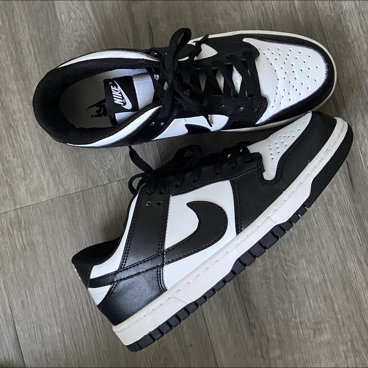 Nike Panda dunk lows r3ps🤍 -From gate -worn once or... - Depop