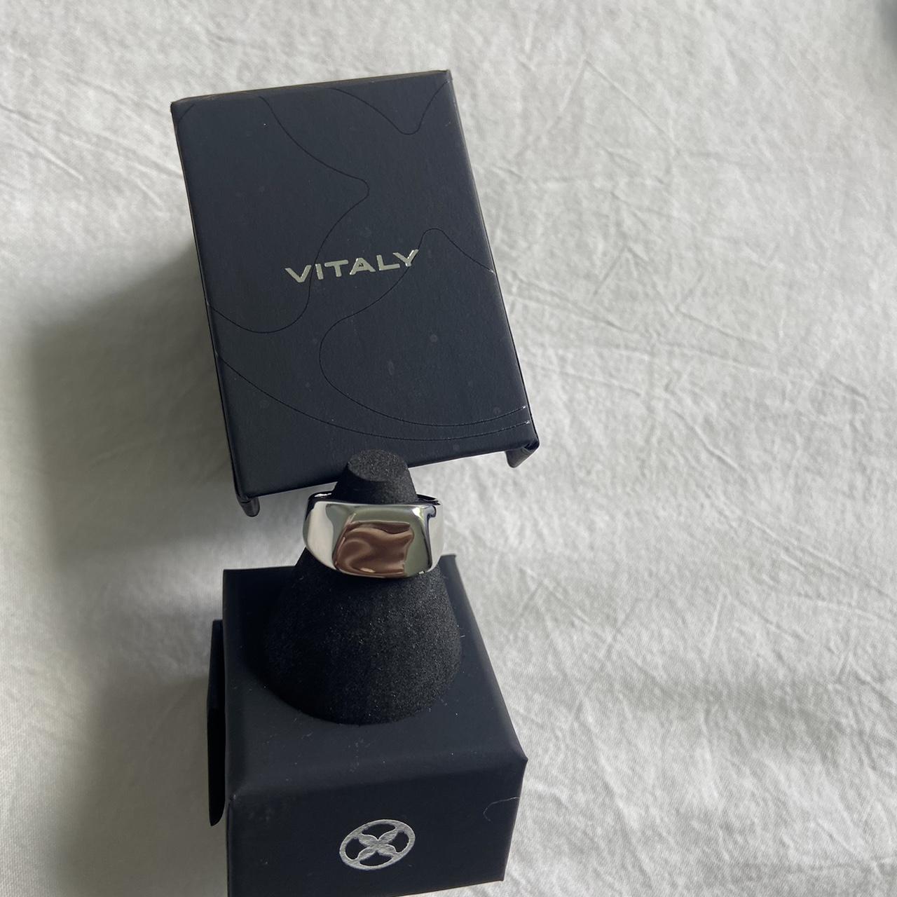 Vitaly burden ring - size 4/5 - condition: like new... - Depop