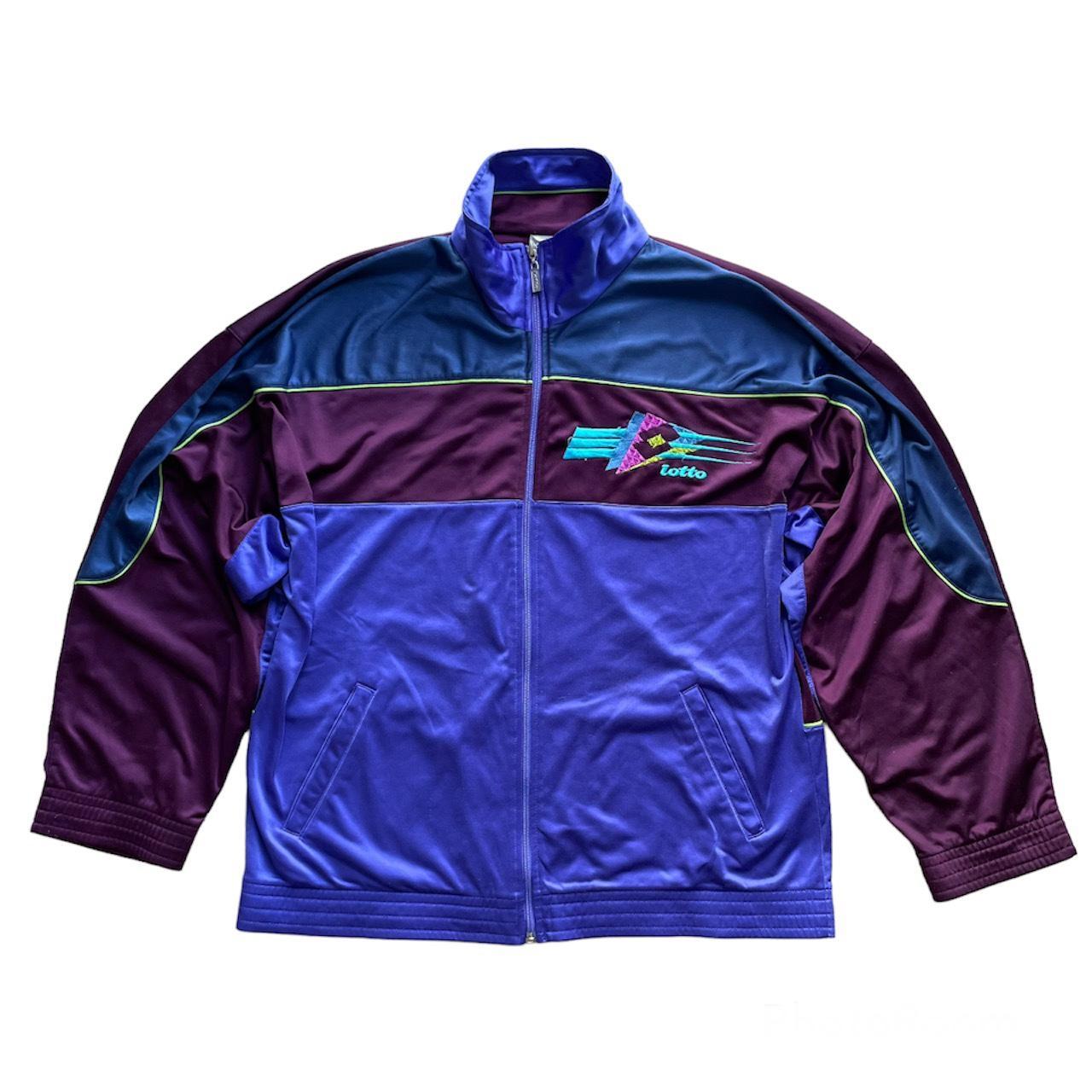 Vintage 80s tech sports jacket 💋 ABOUT THIS... - Depop