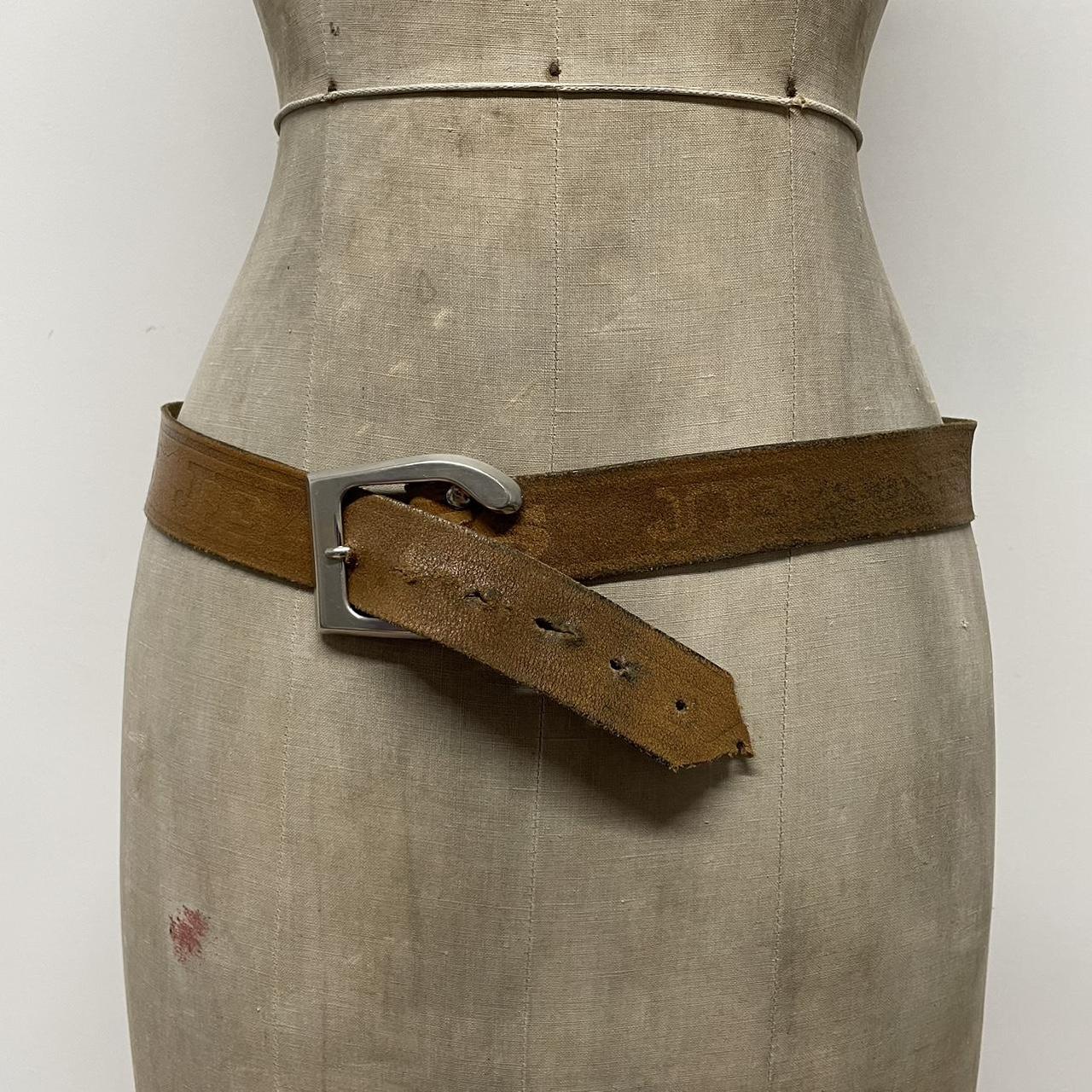 Vintage leather utility belt 💋 ABOUT THIS... - Depop