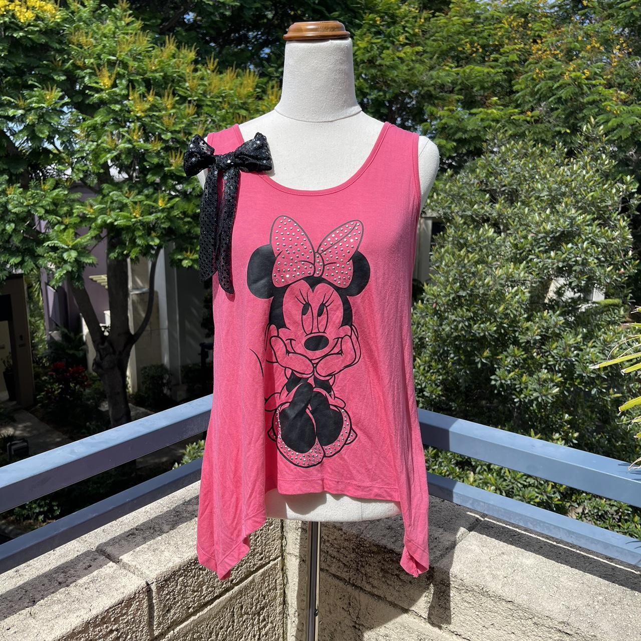 Y2K Minnie Mouse Disney Valleygirl Singlet 💞 Size:... - Depop
