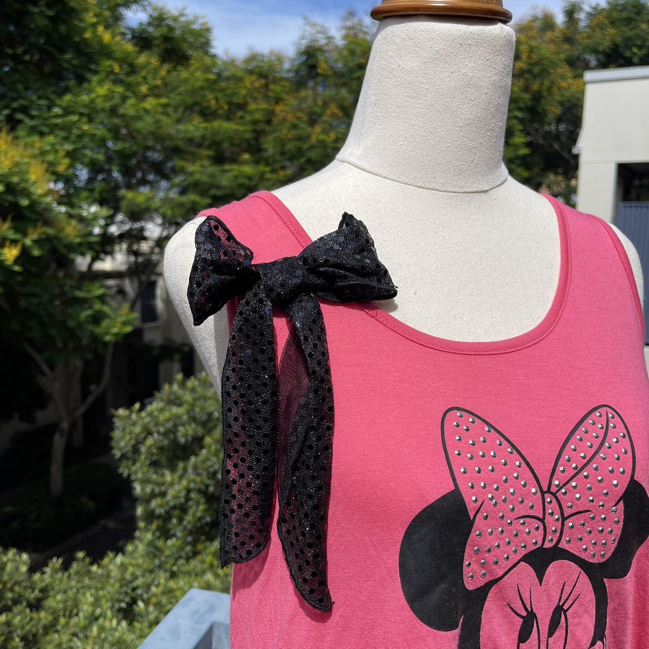 Y2K Minnie Mouse Disney Valleygirl Singlet 💞 Size:... - Depop