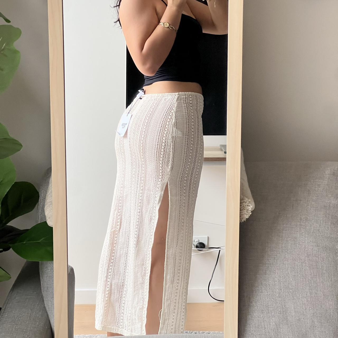 Most gorgeous BNWT princess polly crochet maxi skirt... - Depop