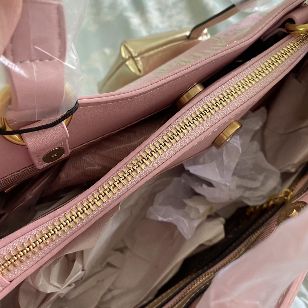 Juicy couture pink logo large tote bag🤍 vintage... - Depop