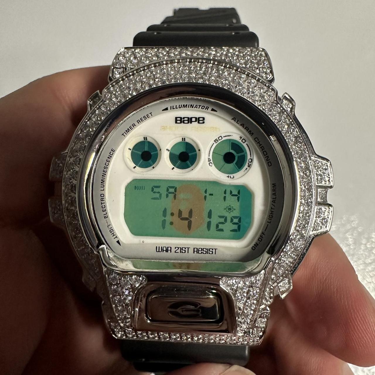 Vintage 2004 A Bathing Ape BAPE x Casio G-Shock... - Depop