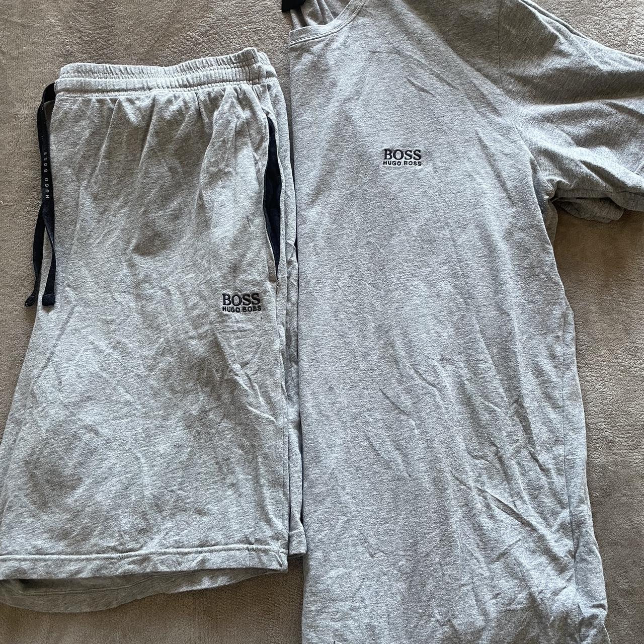 Hugo Boss Set Shorts - XL Top - M (fits L or... - Depop