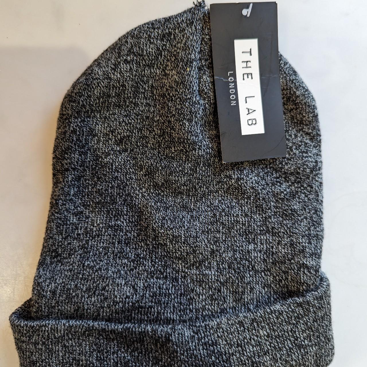 New unisex The Lab London beanie hat in grey New... - Depop
