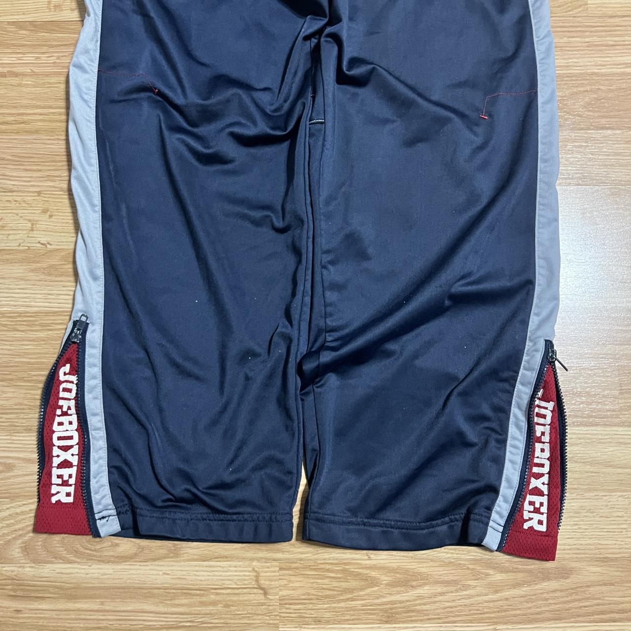 Y2K Rave Insane Joe Boxer Track Pants with the flare... | Depop