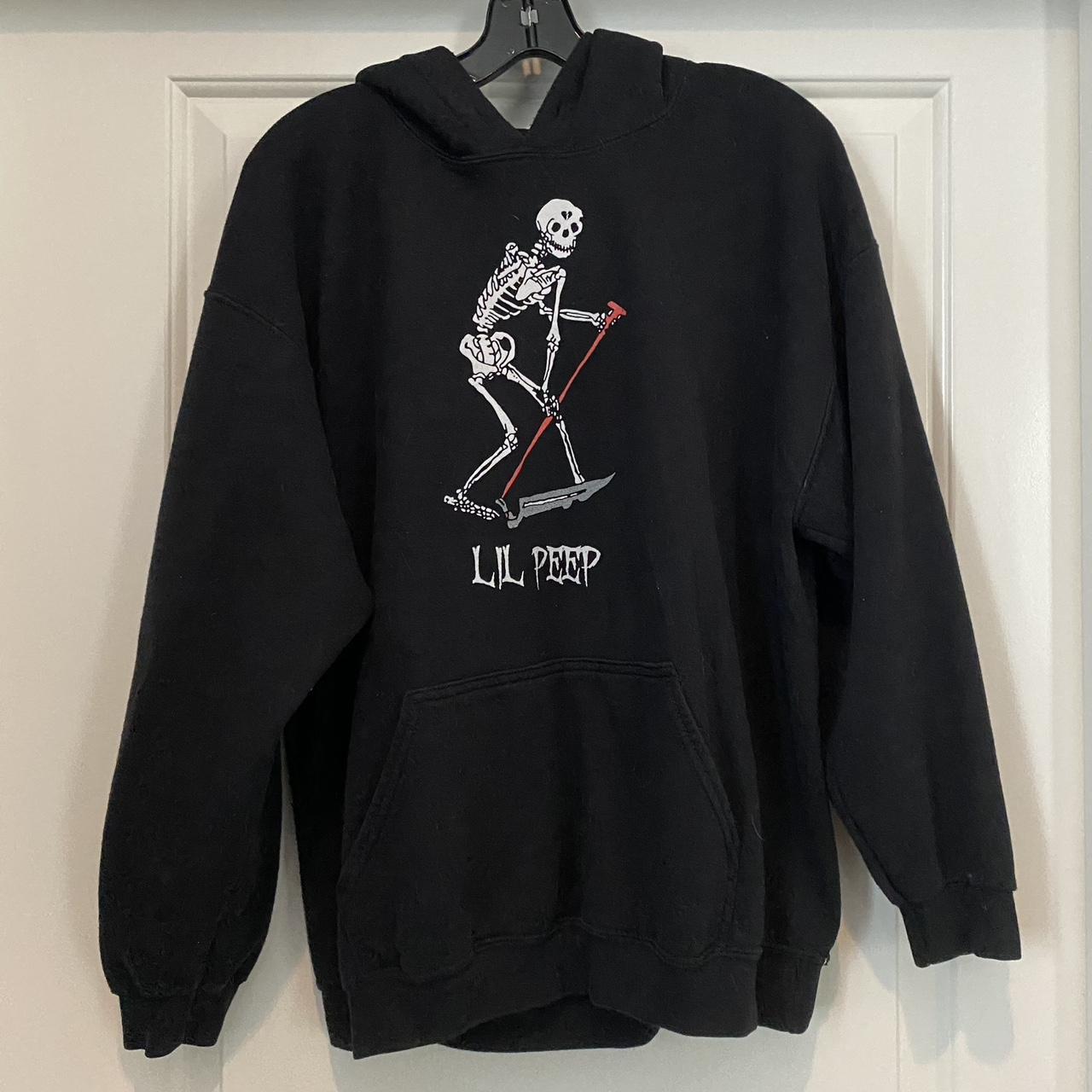 Lil Peep Schemaposse Hoodie Size: Large (Fits... - Depop