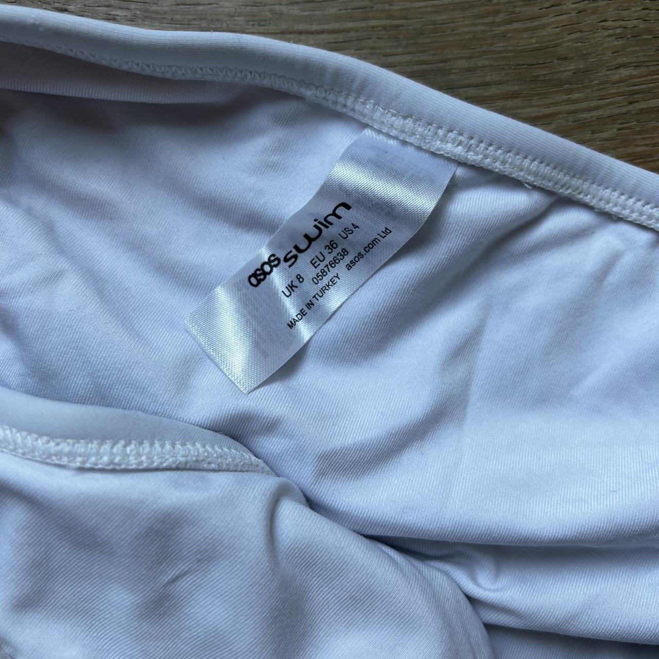 ASOS swim suit:) One strap, with black details.... - Depop